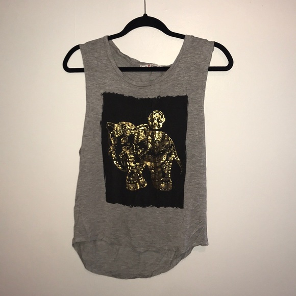 Tops | Elephant Tank Top | Poshmark